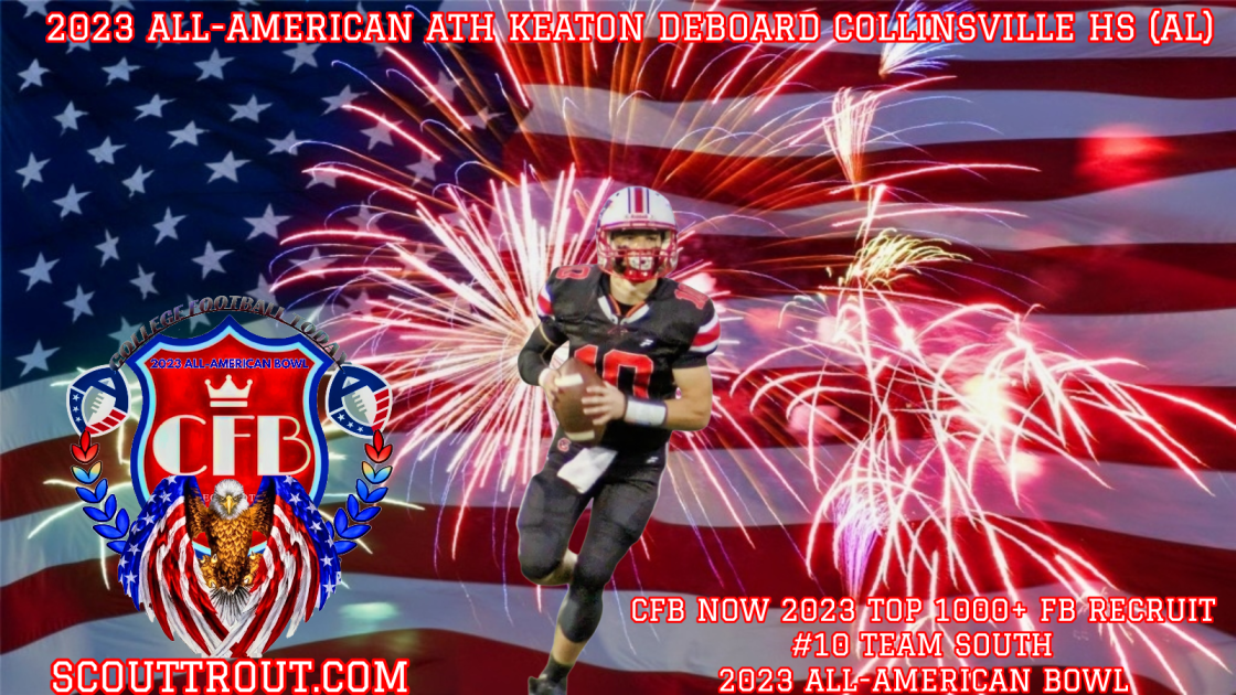 2023 all-american athlete, keaton deboard, 2023 hs football all ...